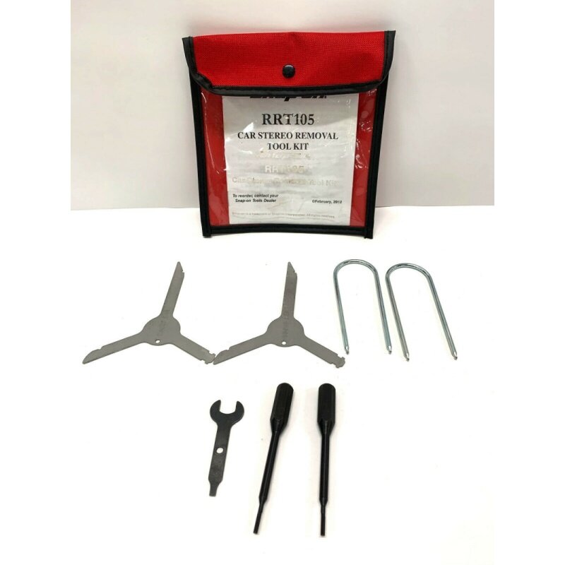 Комплект инструментов для демонтажа магнитол RRT105