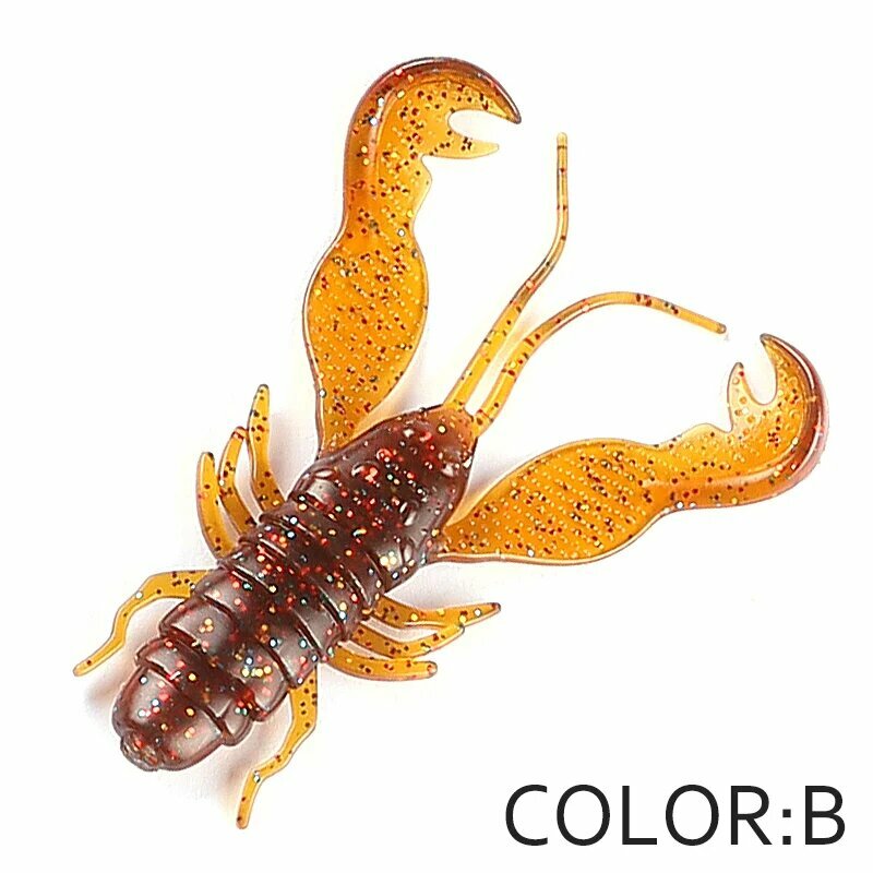 Supercontinent A Filet Craw Bait perch Lures Soft Lure Fishing Lures shrimp Lobster Soft Plastic Lure Fishing Lures