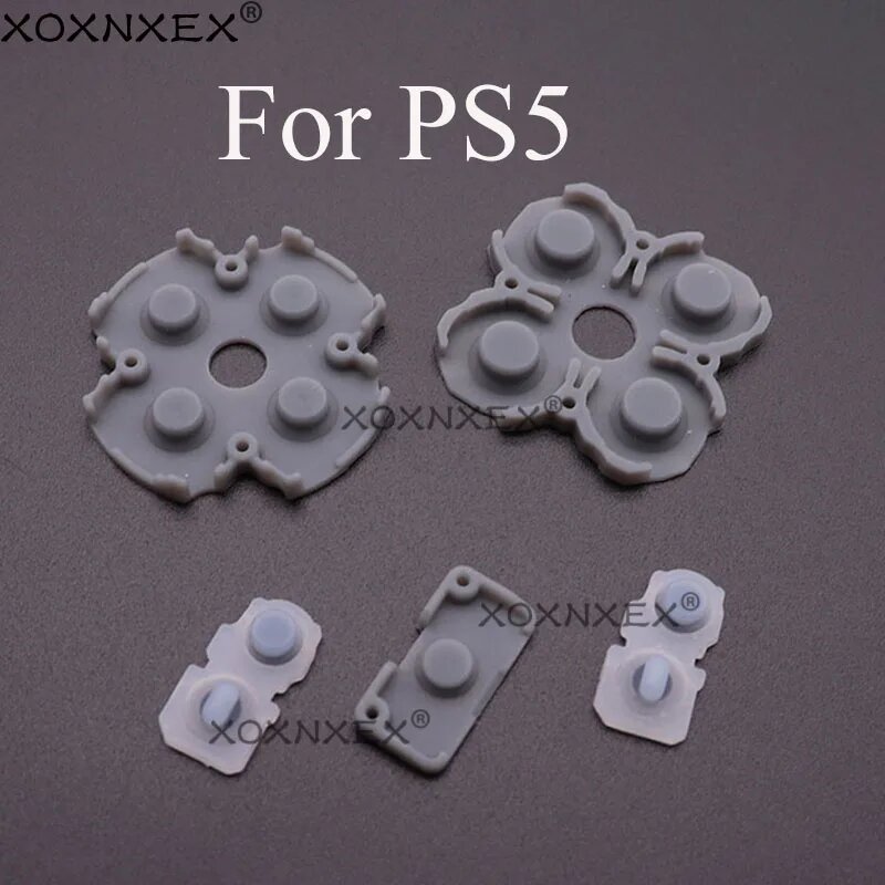 Токопроводящие резиновые кнопки для ремонта контроллера Sony PS5 Dualsense XOXNXEX