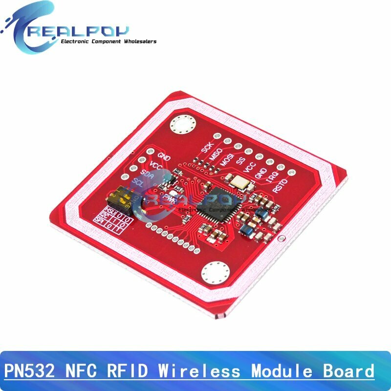 REALPOY PN532 NFC RFID беспроводной модуль Красный, PN532 Board
