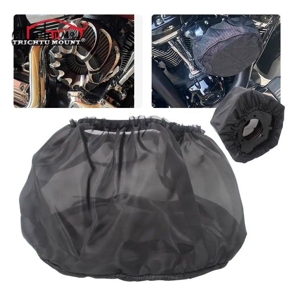 Мотоциклетные аксессуары, воздушный фильтр, тяжелый Воздухопроницаемый дождевик, Черный Защитный чехол для Harley davidson Sportster Touring Softail