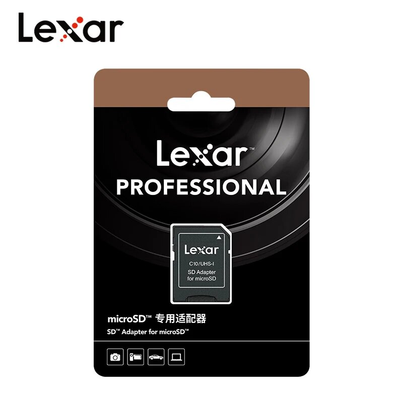Lexar microSD карта памяти 32/64/128 ГБ Microsd Card Adapter