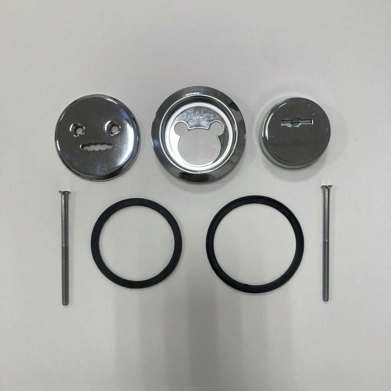 Броненакладка LEKSA на сувальдный замок для китайской двери хром