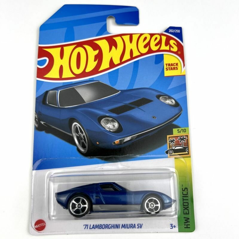 Машинка Mattel Hot Wheels 2022 C4982 71 Lamborghini Miura Sv