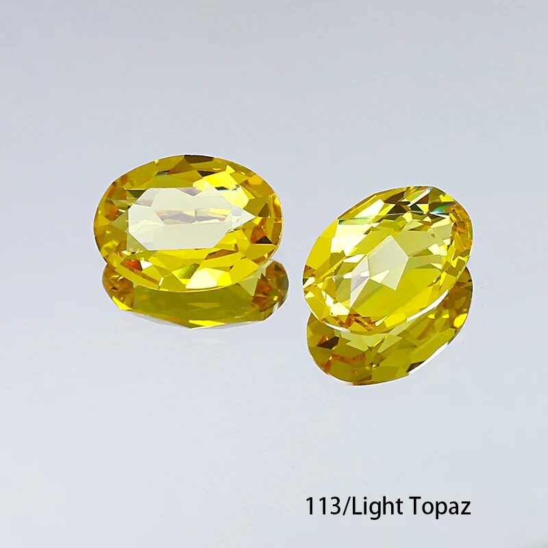 Топаз Light Topaz, кристаллы 13X18MM для украшений