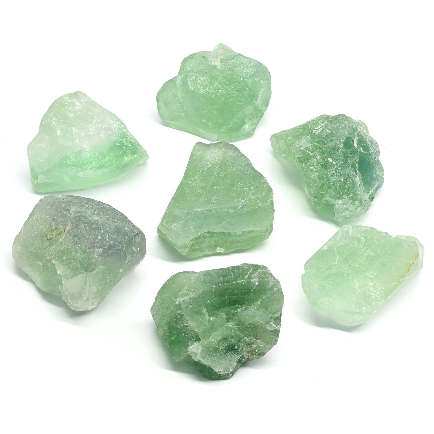 Минерал флюорит зеленый 44*27*19мм .