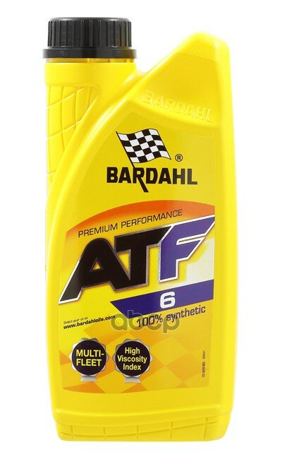ATF VI 1L (синт. трансмисионное масло) Bardahl арт. 36591