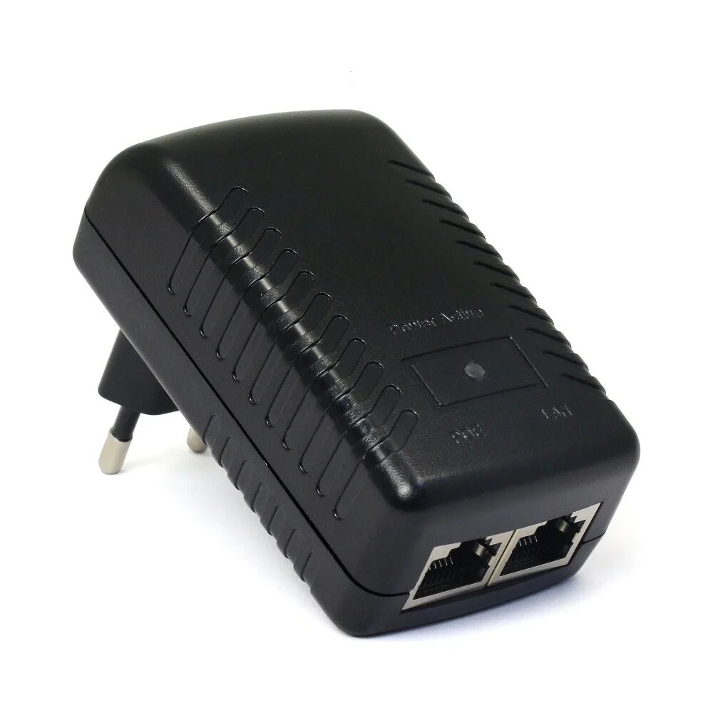 Инжектор Amatek AN-PI24 PoE пассивный 24 Вт, для передачи питания по сети