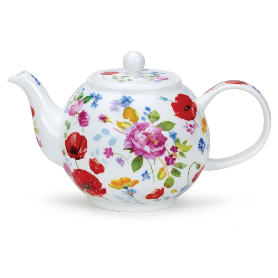Чайник Dunoon Дикий сад 1,2 л, фарфор костяной