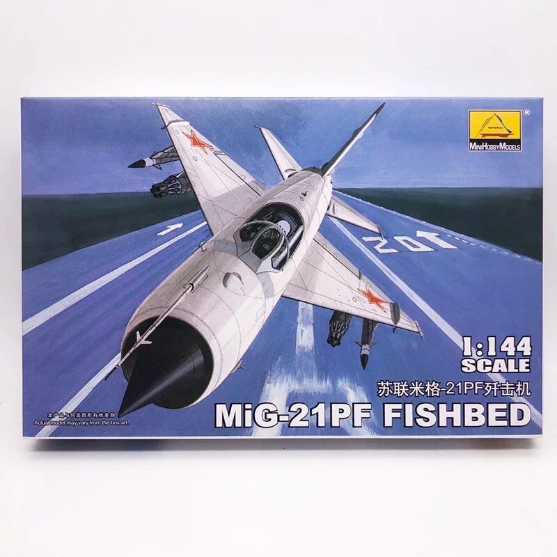 Модель самолета GRAPMAN 1:144 80410 USSR MIG-21PF