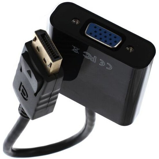 Кабель-переходник Telecom DP --> VGA-F 0,2m, (TA552)