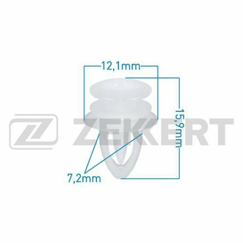 Зажим, молдинг / защитная накладка ZEKKERT BE2993