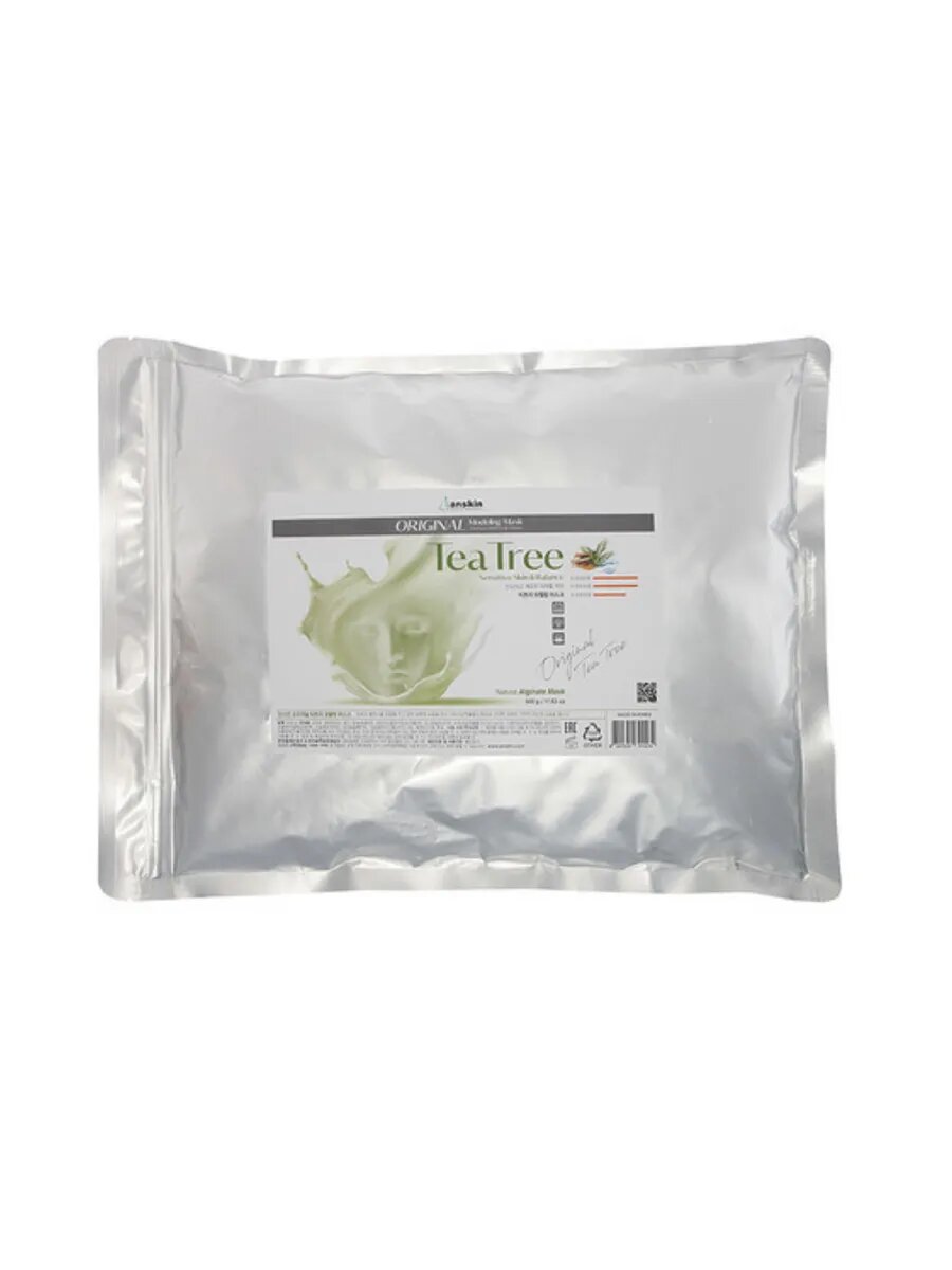 Альгинатная маска Anskin Teatree, для лица, с экстрактом чайного дерева, 500 г