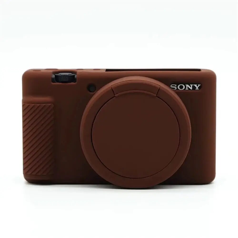 Силиконовый чехол для Sony ZV-1 ZV1 Coffe