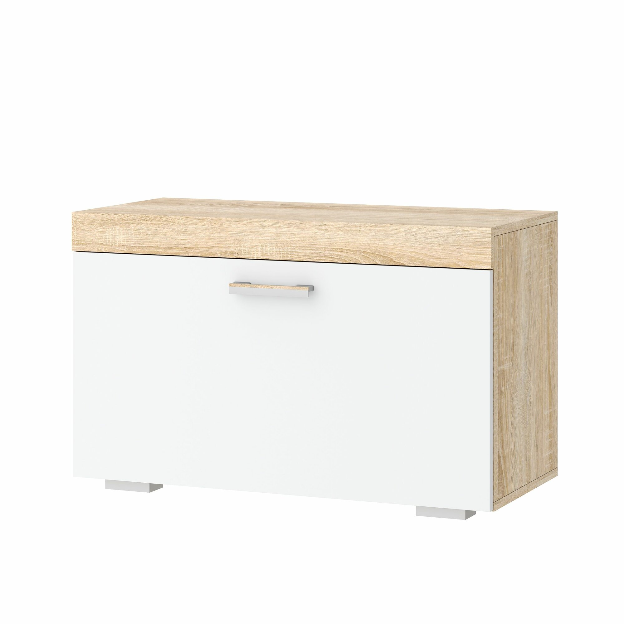 Соната Обувница ОС-800 Сонома-Белый глянец (Памир)