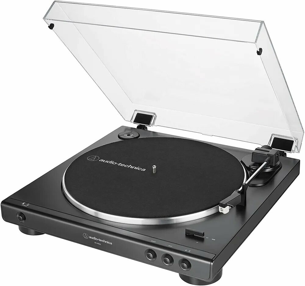 Виниловый проигрыватель AUDIO TECHNICA AT LP60X BK темно серый