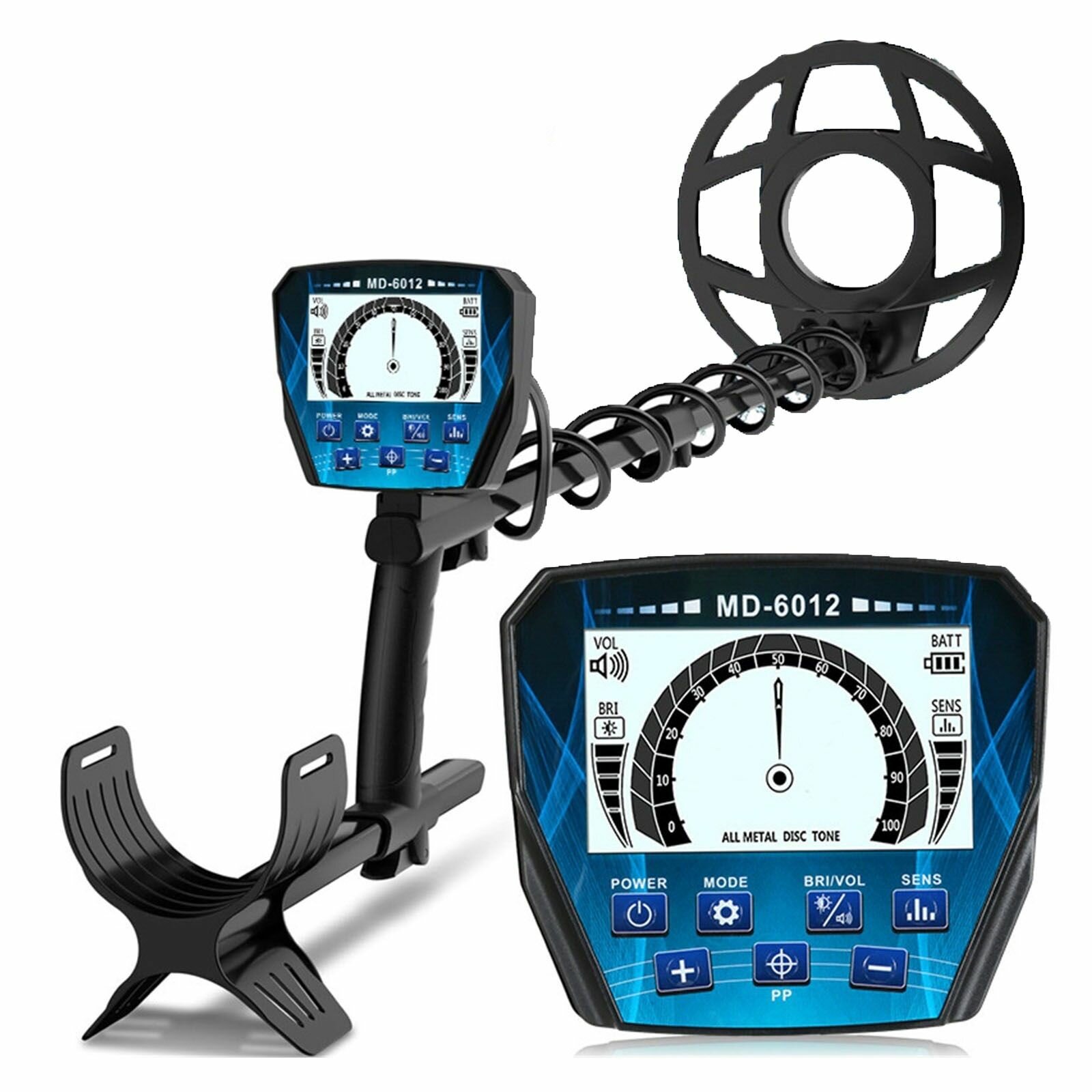 Высокочувствительный Подземный Металлоискатель MD6012