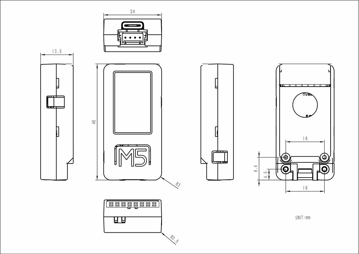 M5Stack Stick PLUS 2 ESP32 IOT development Board комплект для графического программирования IoT — фото 1
