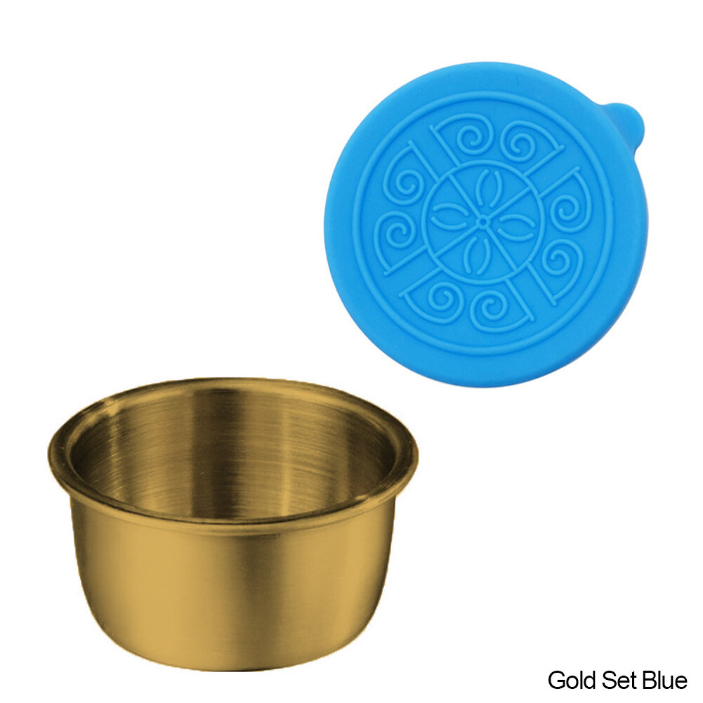 Компактный контейнер из нержавейки для соуса, герметичный ланчбокс для детей, пикников, походов и на каждый день