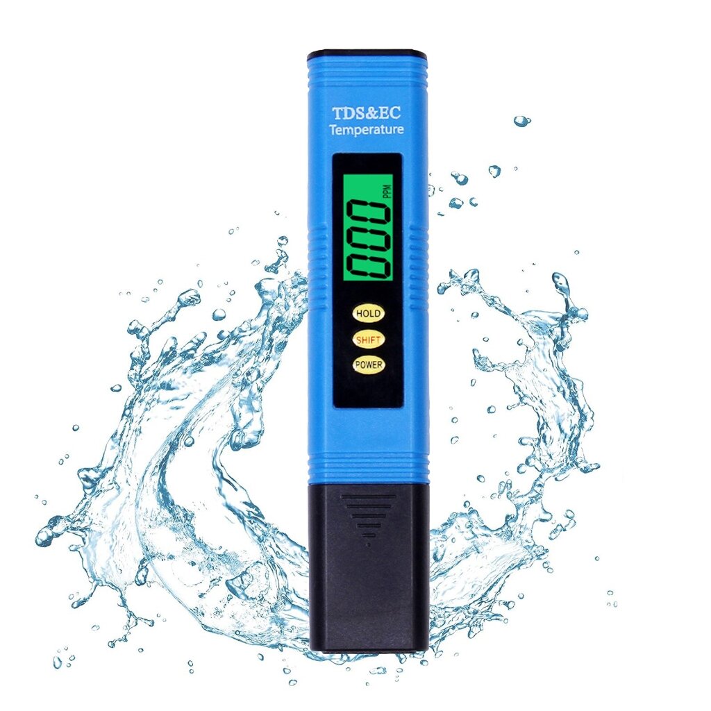 Анализатор воды, монитор качества воды, цифровой тестер EC/TDS/Temp с подсветкой для аквариумов, бассейнов
