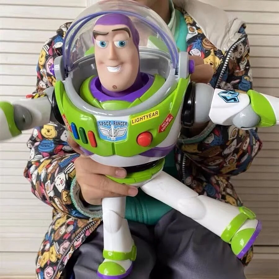 (новинка) 30 см История игрушек 4 (Toy Story 4) Buzz Lightyear Базз Лайтер со светом и звуком