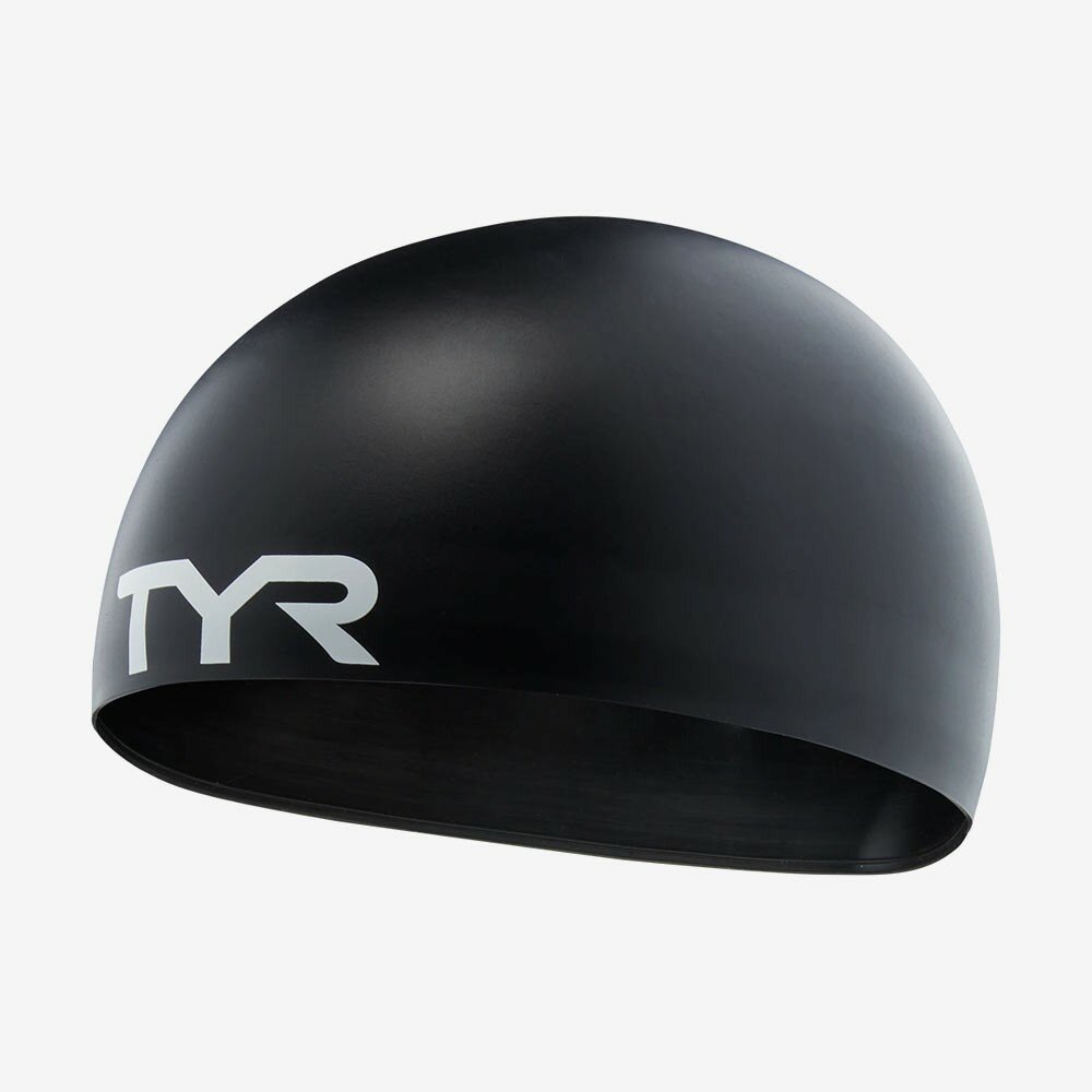 Шапочка для плавания TYR Stealth-X Racing Cap (001 Черный, O/S)