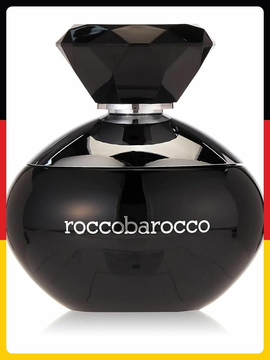 Парфюмерная вода Roccobarocco Black, женские, восточные ноты, 100мл