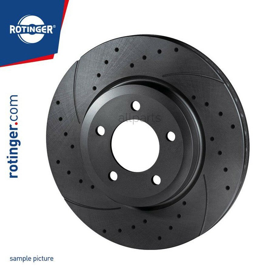 ROTINGER RT21705GLT5 Диск тормозной графитовый с перфорацией и насечками