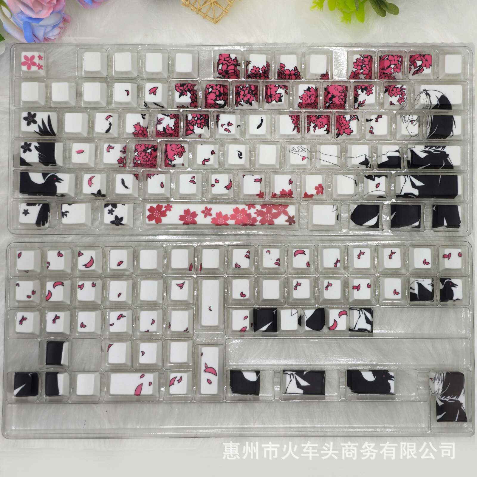 Wooting60 клавиатура с гравировкой по бокам, оригинальная полупрозрачная пятисторонняя сублимационная клавиатура для