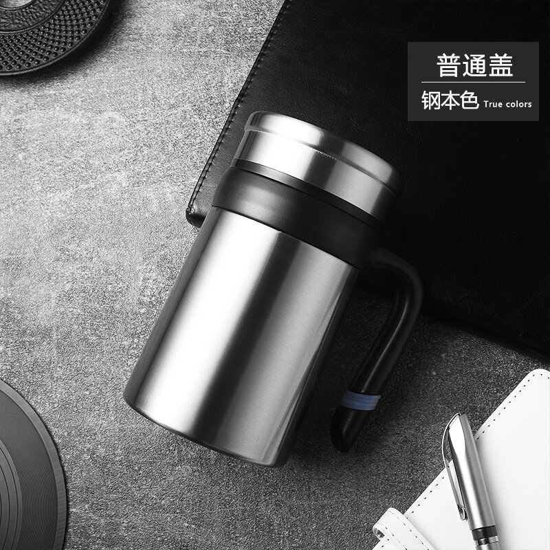 Умный термометр нержавеющая стеклянная термос-чашка 500 мл натуральный для офиса