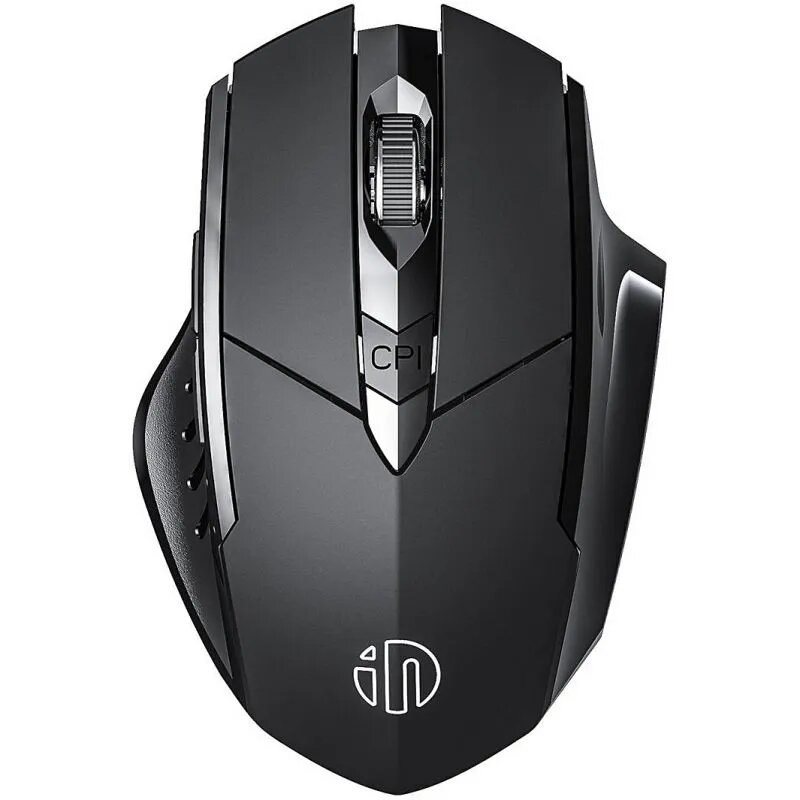 INPHIC Мышь беспроводная Беспроводная оптическая мышь INPHIC PM6, серый, черный