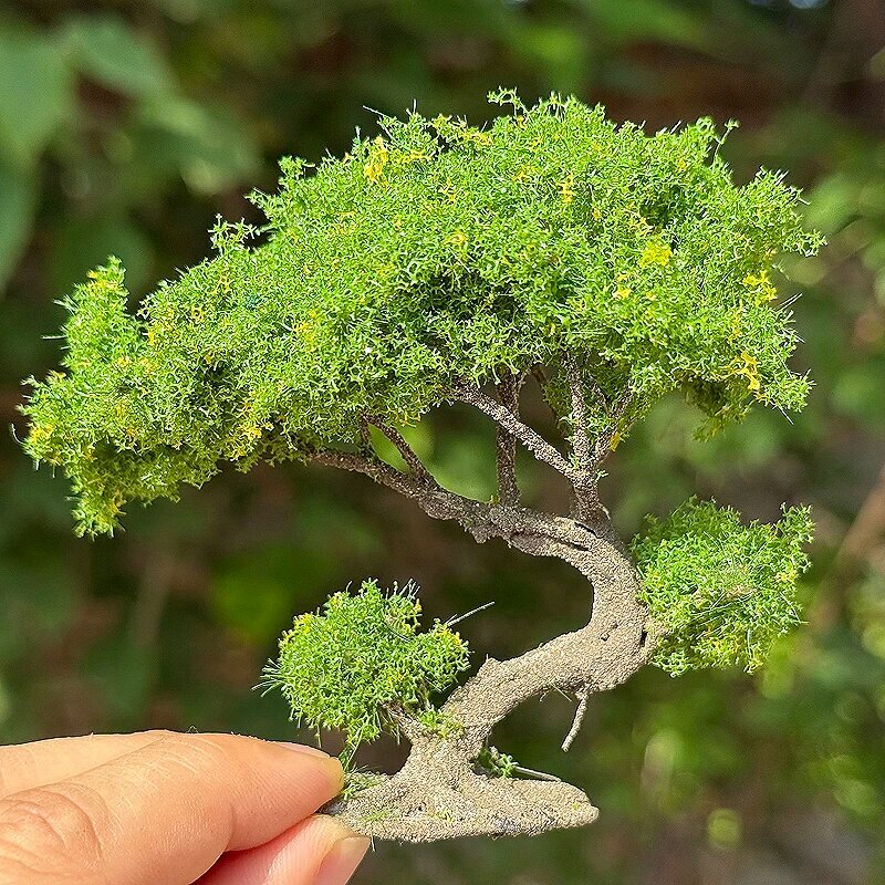 Набор миниатюрных деревьев из проволоки для моделирования