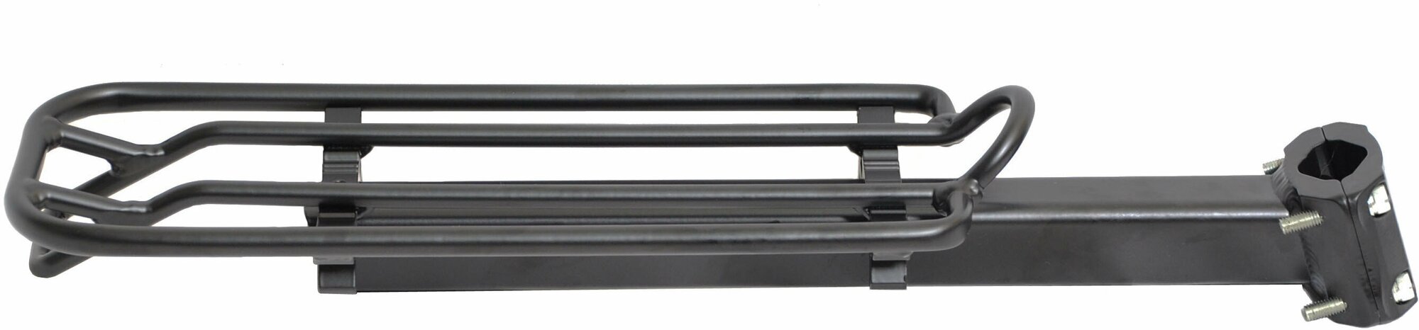 Багажник велосипедный задний CD-28 OSTAND сварной, до 15кг, алюминий