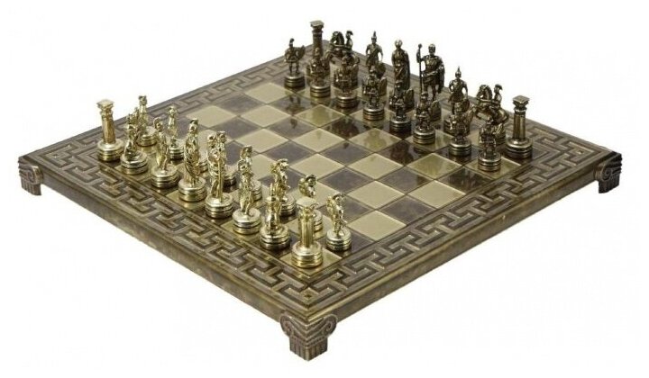 Manopoulos MP-S-3-C-28-MBRO Шахматы эксклюзивные греко-романский период manopoulos