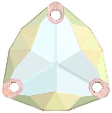 Страз 3272-FS81 Crystal AB 16x16 мм кристалл в пакете с перламутровым покрытием для дизайна