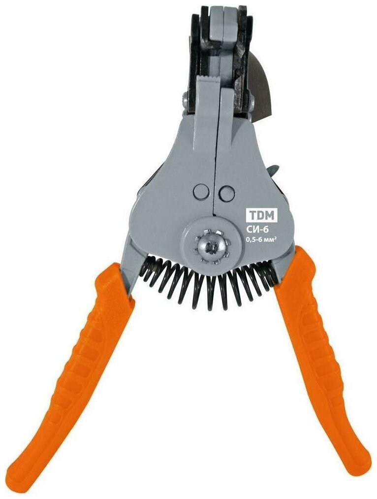 Съемник изоляции TDM Electric СИ-6 высоколегированная сталь пластиковые ручки