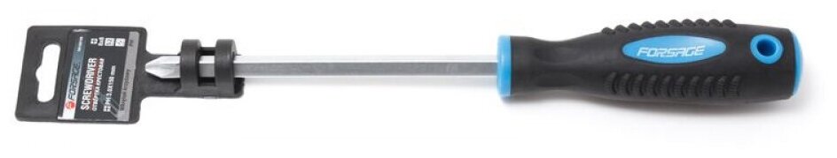 Отвертка крестовая магнитная "Profi" S2 PH1.0х75мм, в пластиковом держателе