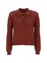 Кардиган Max Mara Open-knit button-up cardigan, размер 40, красный