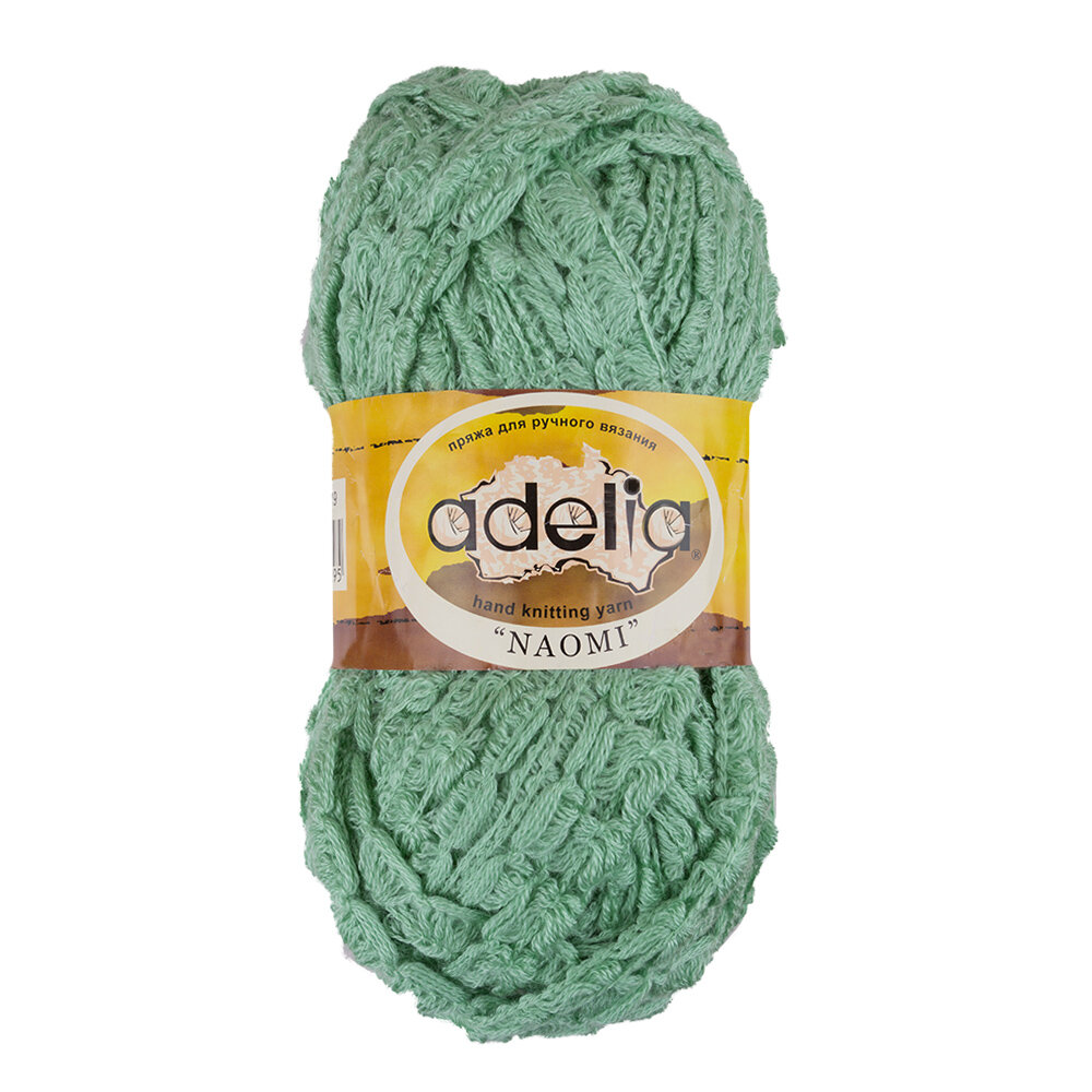 Пряжа ADELIA "NAOMI" 100% акрил 100 г 24 м №19 св. зелёный