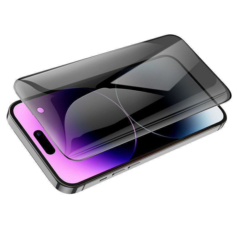 Защитное стекло Anmac, для iPhone 15 Plus, прочное, антишпион, 1 шт