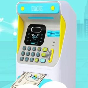 Интерактивная электронная копилка сейф с биометрией , купюроприёмником и кодовым замком