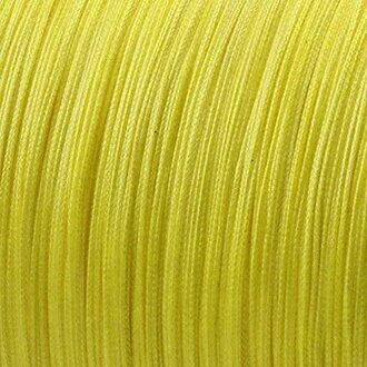 Желтая рыболовная леска JOF, 300м, 0.14мм, 18LB
