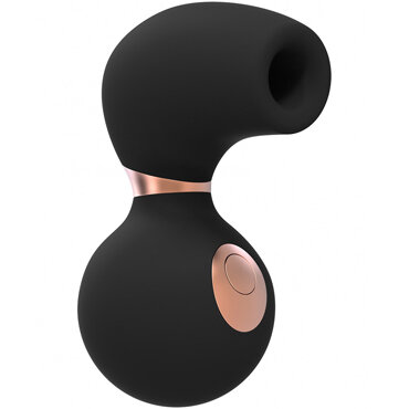 Irresistible Invincible, черный Бесконтактный стимулятор клитора