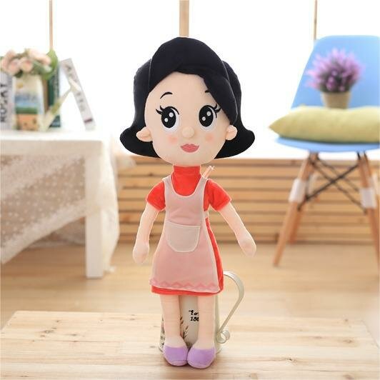 Маленькая голова папа Кукла Плюшевая Игрушка оптом Фартук Мама тряпичная кукла маленькая кукла оптом трансграничный