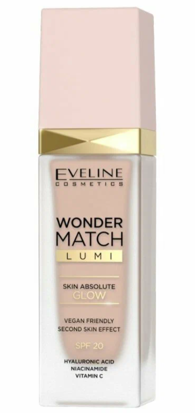 Основа тональная для лица EVELINE WONDER MATCH LUMI тон 10 vanilla