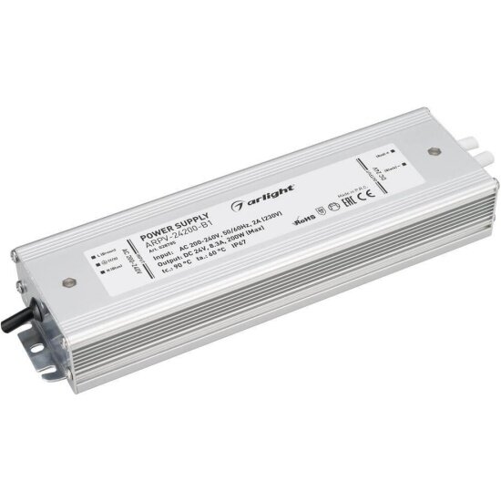 Блок питания Arlight ARPV-24200-B1 24V 200W 67 IP 8,3A 028785