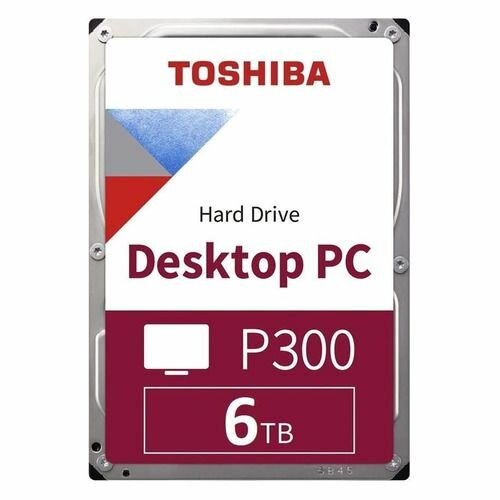 Жесткий диск Toshiba HDWD260UZSVA P300, 6TB, 5400 rpm, 128MB cache