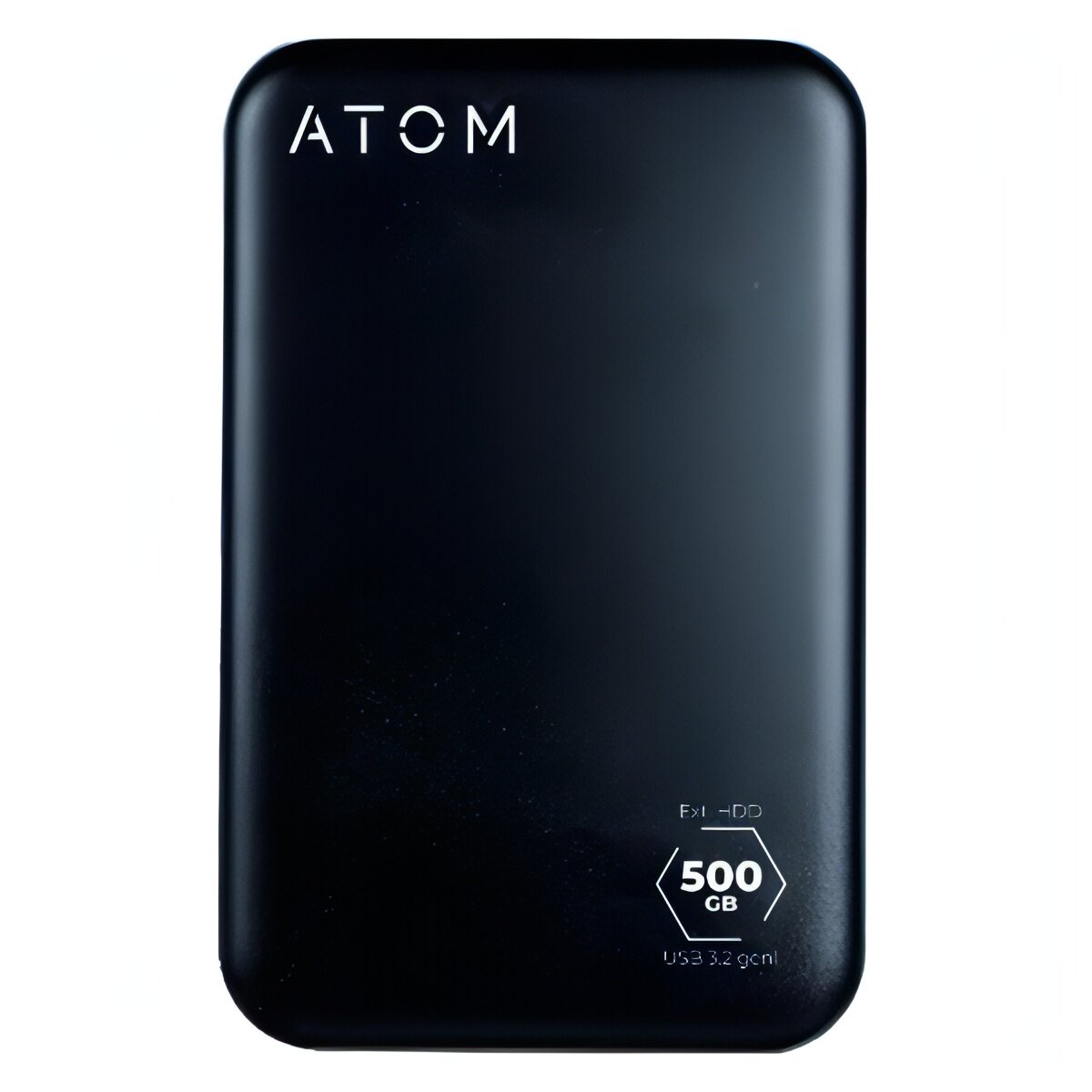 Внешний жесткий диск 2.5" Atom 500GB USB3.2 AEXHDD500GBK
