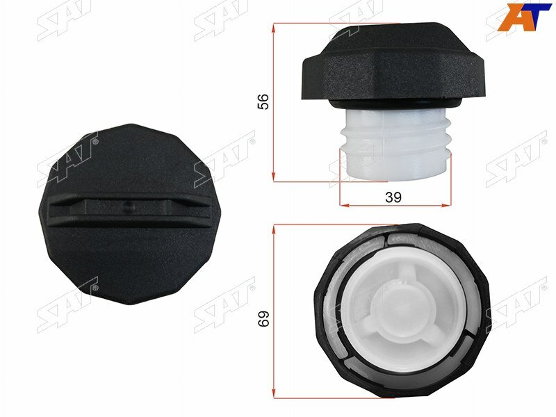 Крышка бензобака Chevrolet Aveo 02-11 / Lanos 05-09