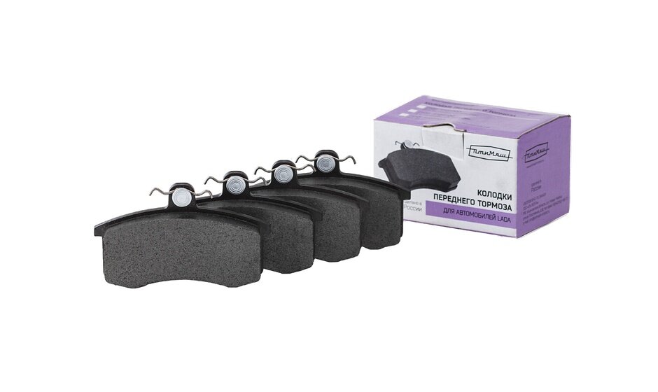 Тормозные колодки 2108 передние птимаш